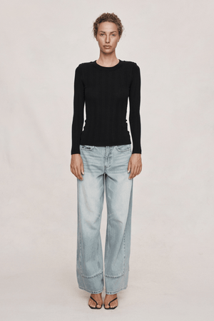 Marle Ana Top Black | Womens Tops | Treasure Box - Treasure Box by Biani NZ